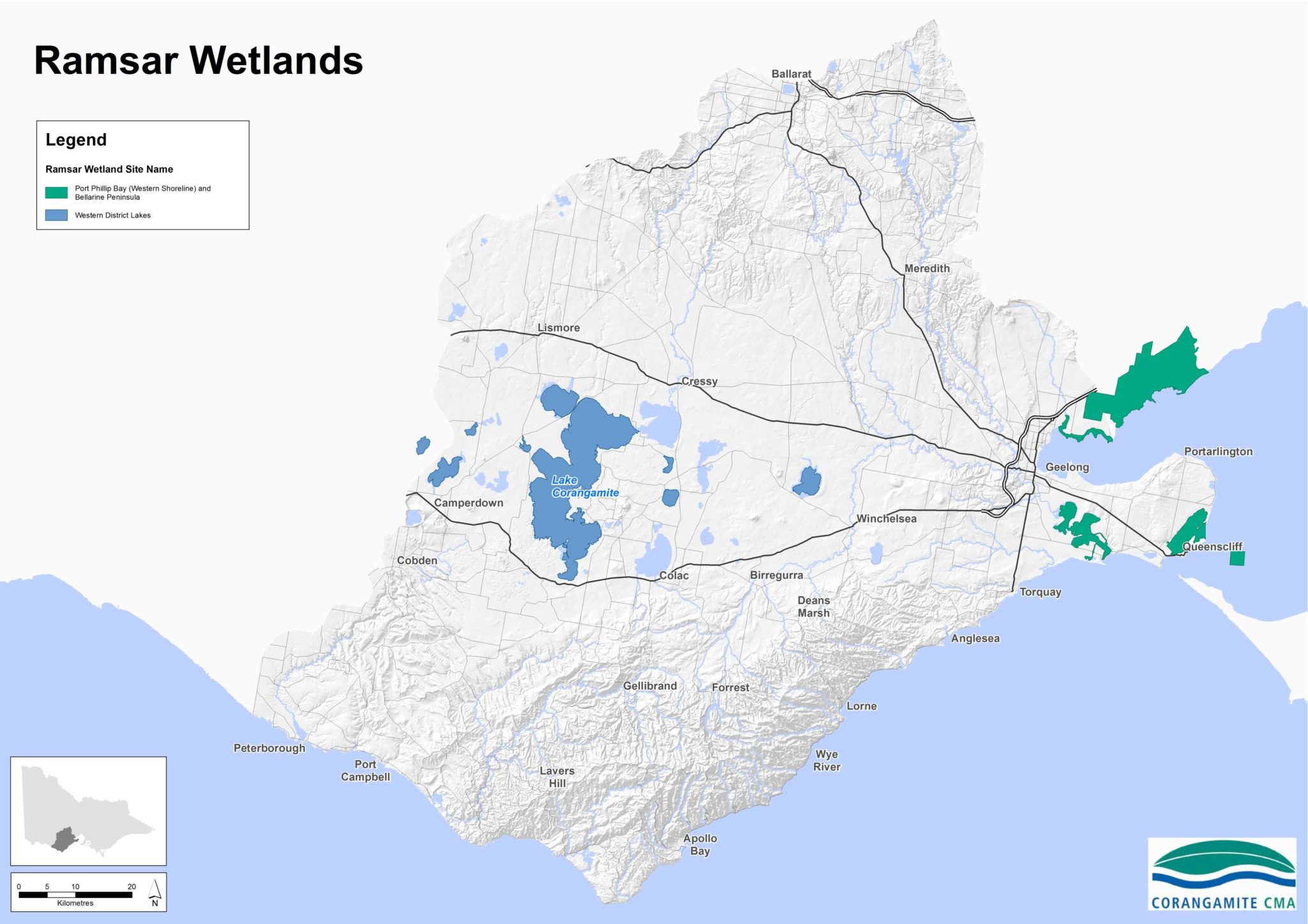 Regional maps | Corangamite Regional Catchment Strategy