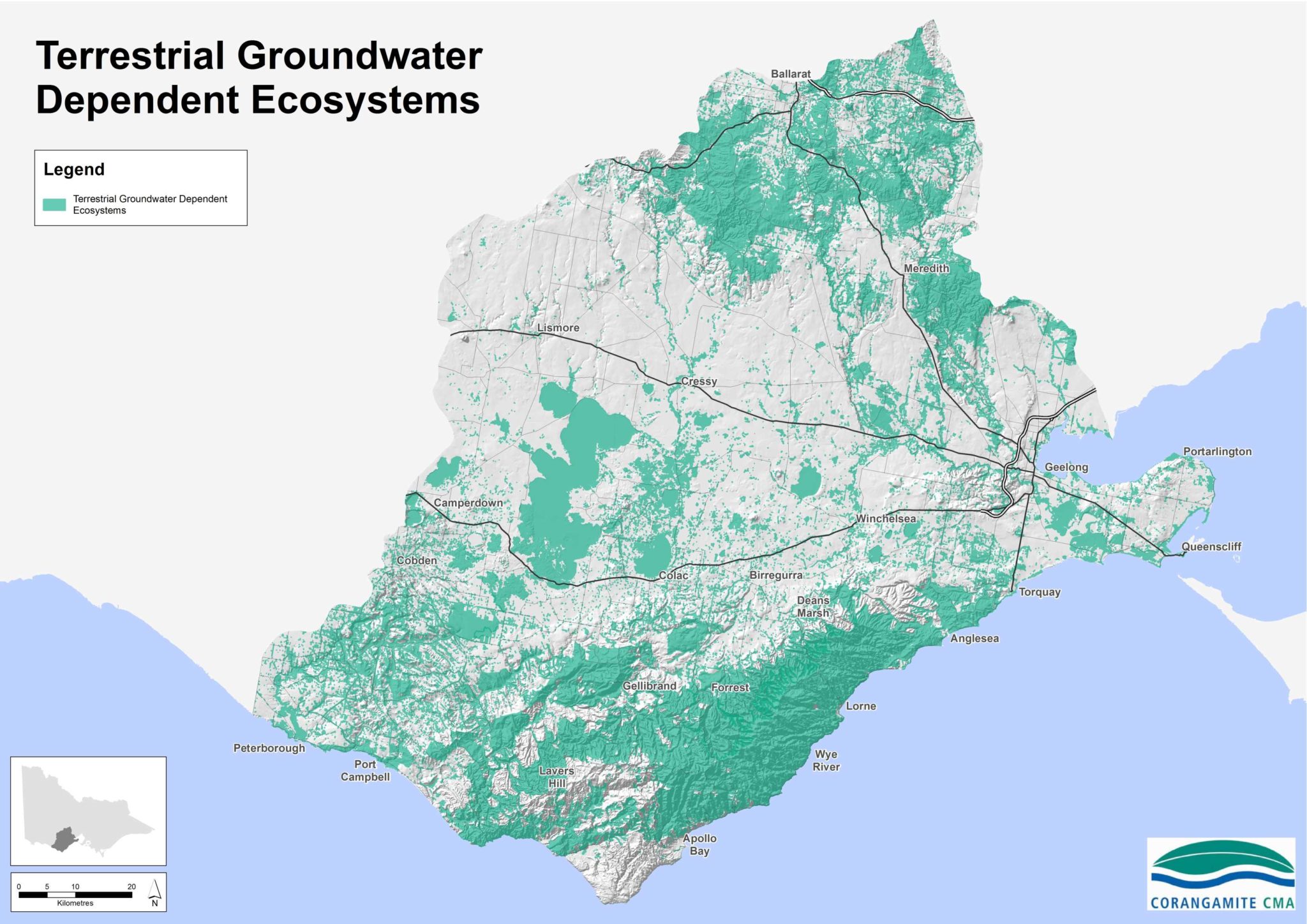 Regional maps | Corangamite Regional Catchment Strategy